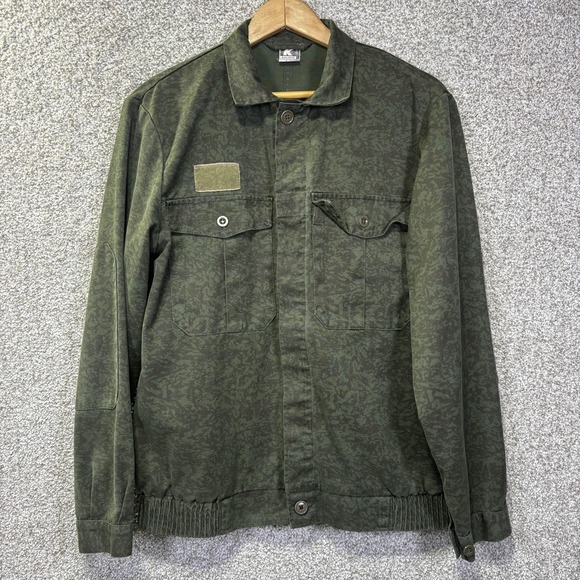 Koutny | Jackets & Coats | Koutny Jacket Mens Eu 46 Green Camo Canvas ...
